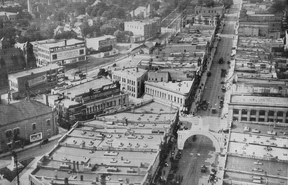 main_street_aerial_1919 – MAKING SPRINGS FOR 60 YEARS